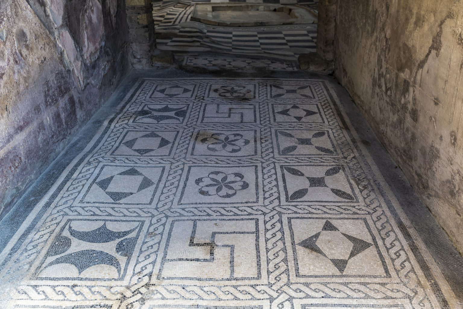 House of the mosaic atrium of Herculaneum · See Pompeii