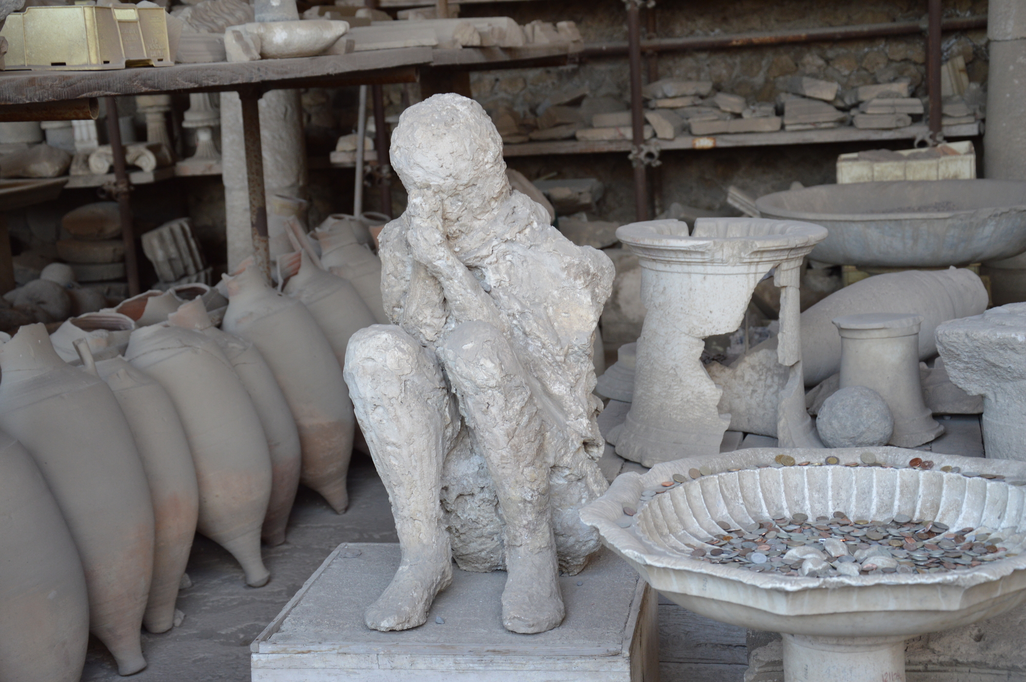Pompeii casts: where they are found and what they are